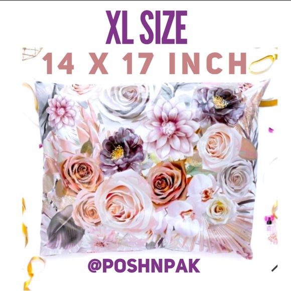upak | Office | Designer Boho Floral Poly Mailers 14 X 17 Inch | Poshmark